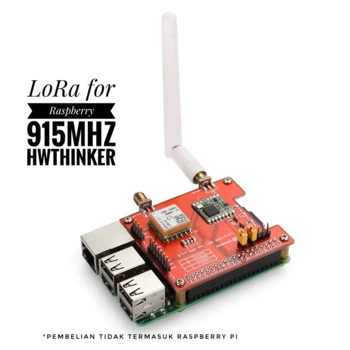 Jual LoRa GPS HAT Shield 915 MHz 915MHz for Raspberry pi matching dragino | Shopee Indonesia