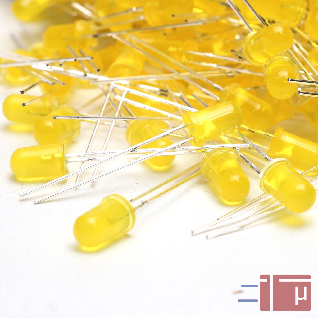 Jual x10 Led 5mm Kuning Diffused Untuk Indikator | Shopee Indonesia