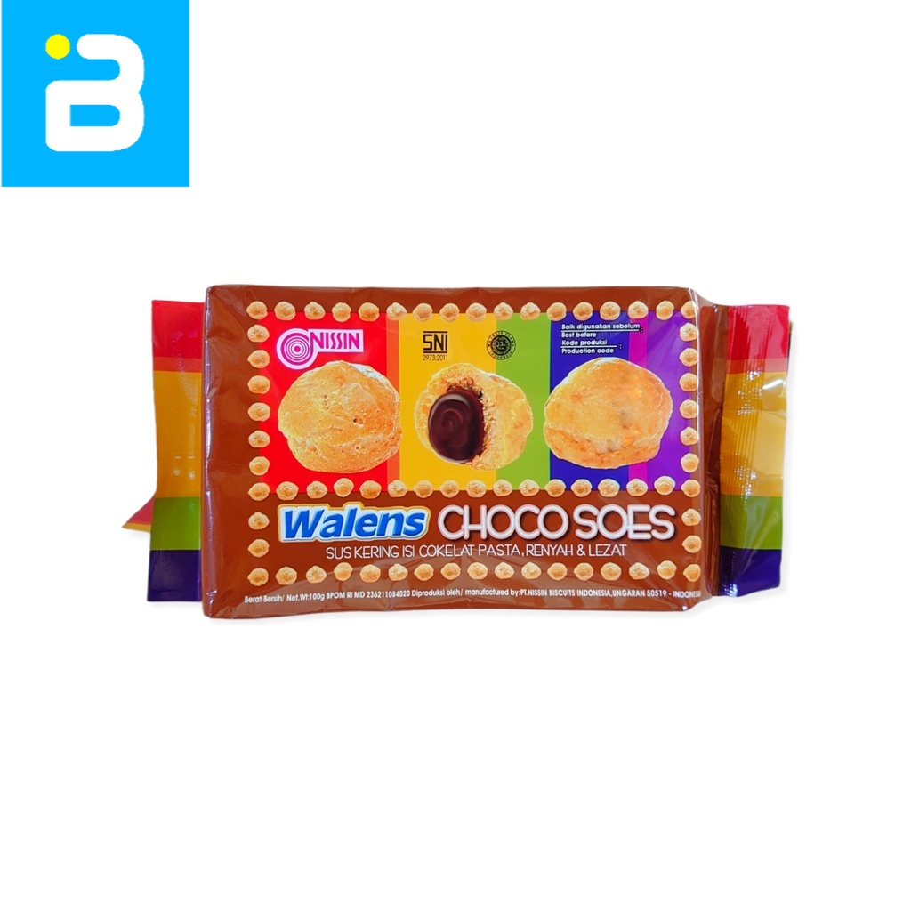 Jual Nissin Walens Choco Soes 100G | Shopee Indonesia