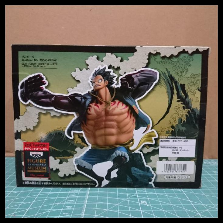 Jual One Piece Scultures Big Gear Fourth Monkey D. Luffy Special Color ...