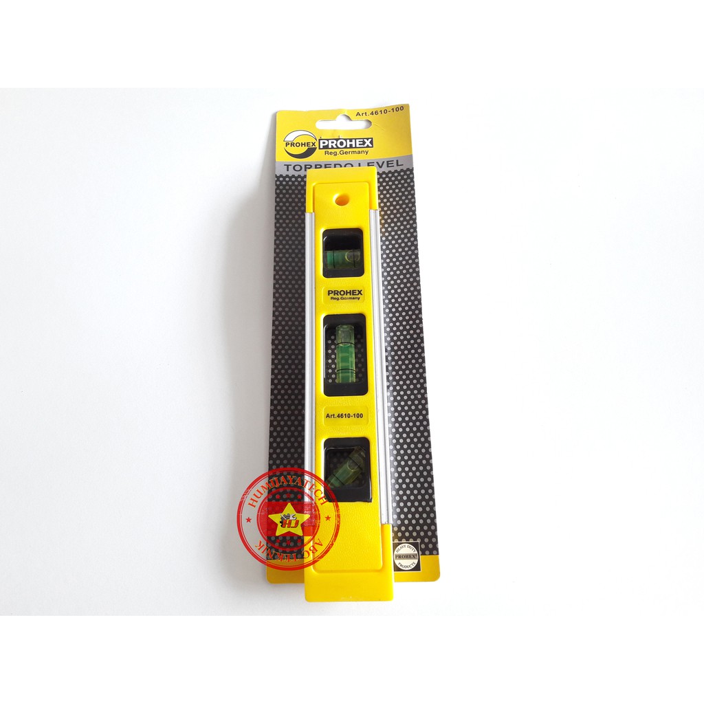 Jual Waterpas Torpedo Prohex / Waterpas 9" / Waterpas Prohex | Shopee ...