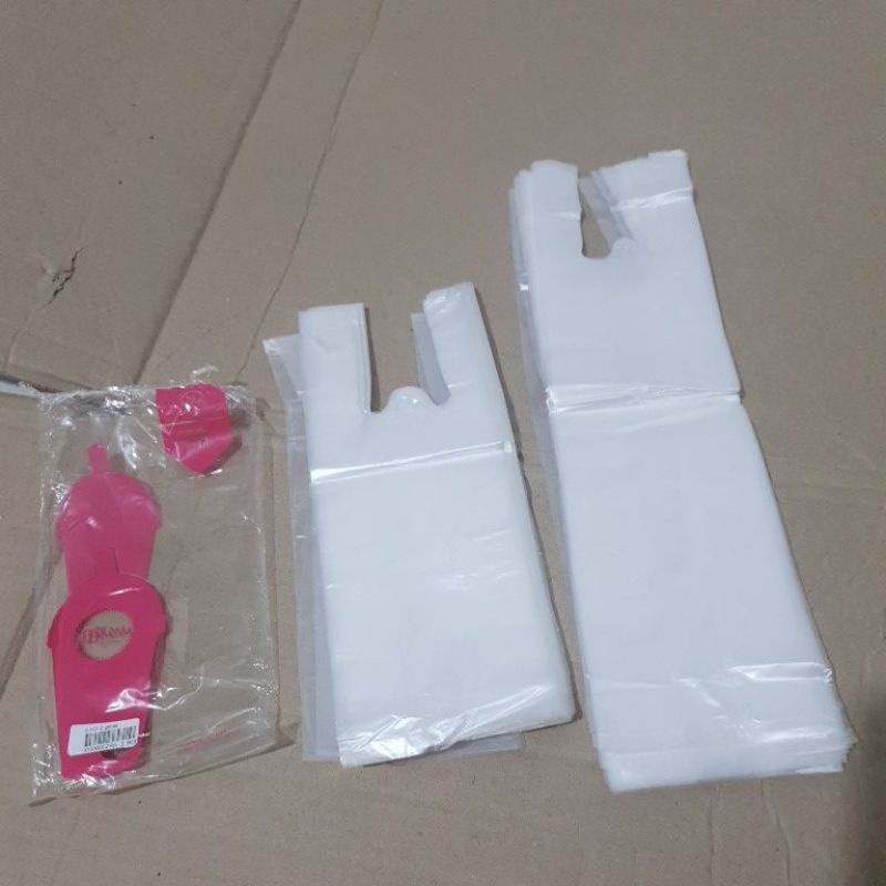Jual Kantong Plastik Gelas hd bening 1 gelas 2 gelas pop ice juice kopi hd 1gelas 2gelas ...