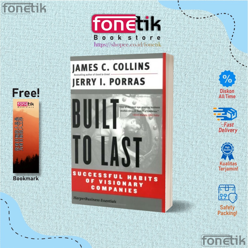 Jual Built to last: successful habits of visionary companies by Jim Collins, Jerry I. Porras ...