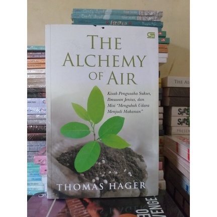 Jual Buku Original THE ALCHEMY OF AIR Kisah pengusaha sukses Ilmuwan ...