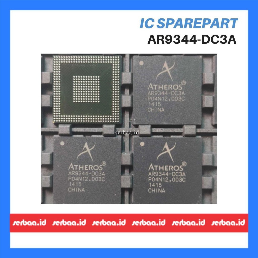 Jual AR9344-DC3A AR9344 ATHEROS 9344 BGA | Shopee Indonesia