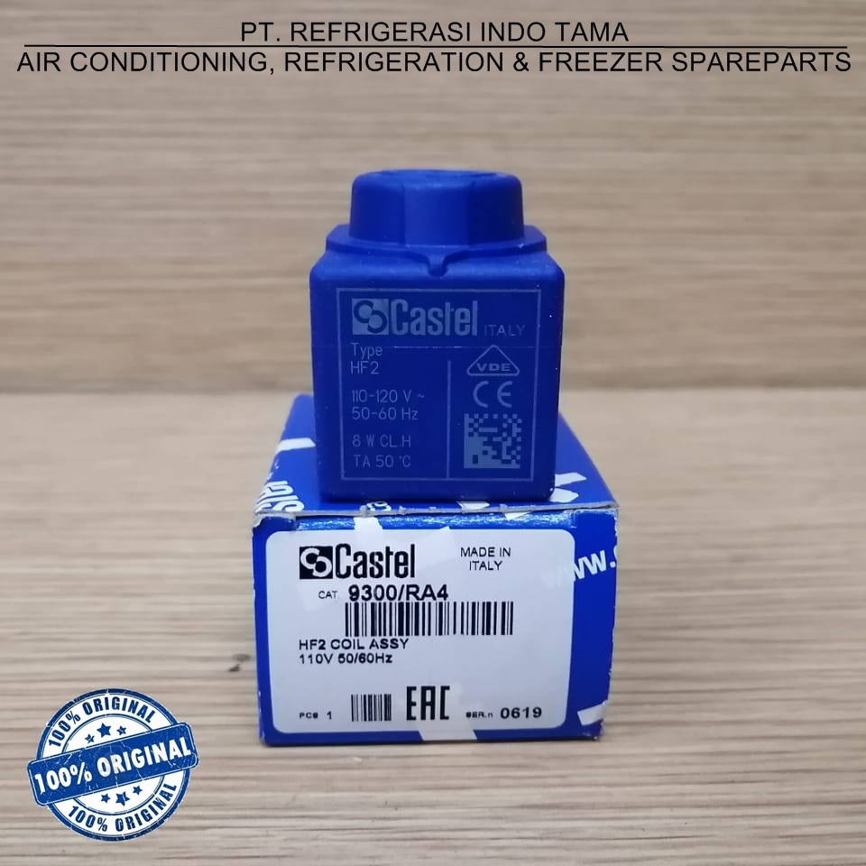 Jual SOLENOID COIL CASTEL HF2 110V 9300/RA4 | Shopee Indonesia