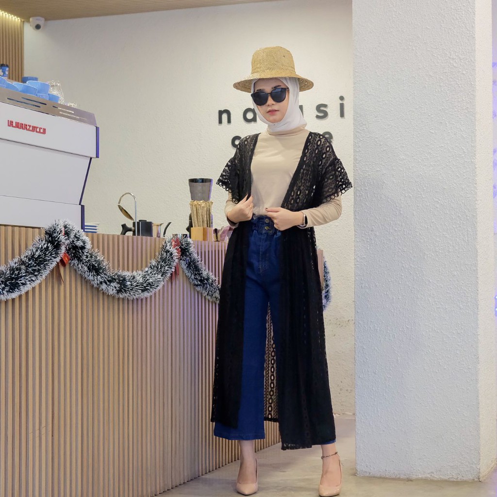 Jual Laila Outer (Import)/Outer Import/Outer Premium/Outer Elegan/Long ...