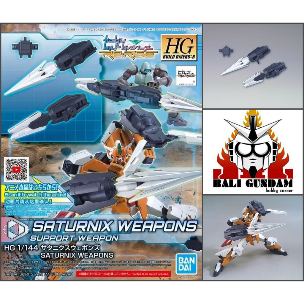 Jual HG 1/144 SATURNIX WEAPONS | Shopee Indonesia