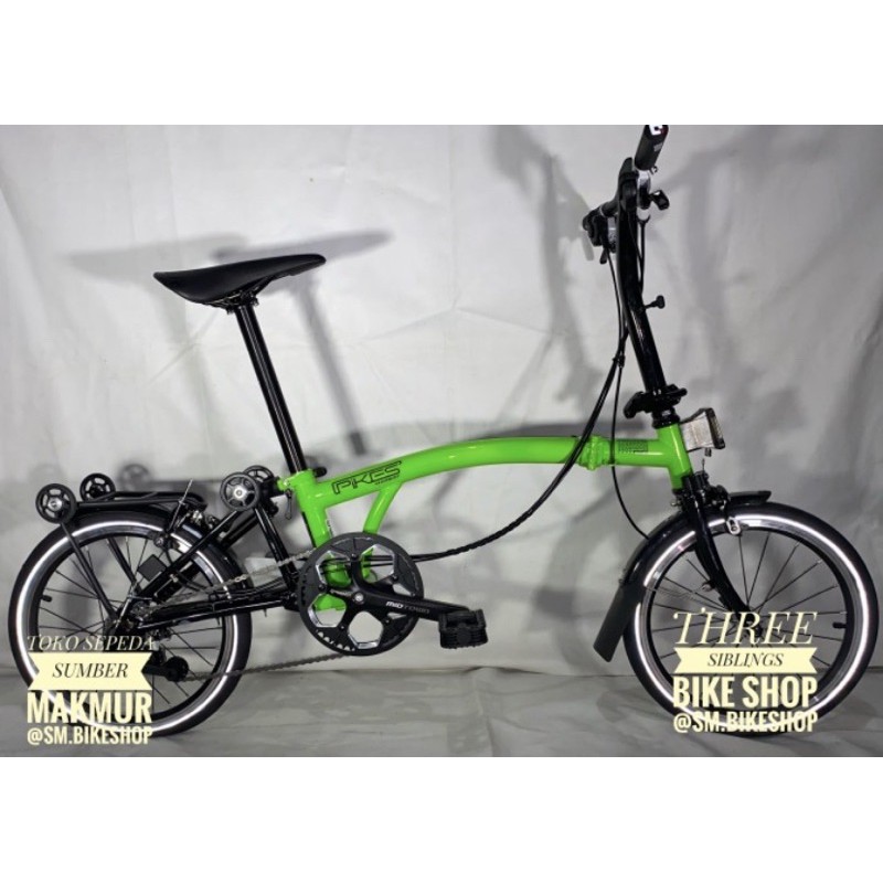 Jual SEPEDA LIPAT ELEMENT PIKES GEN 2 NEON LIME GREEN 16 INCH CHROMOLY ...