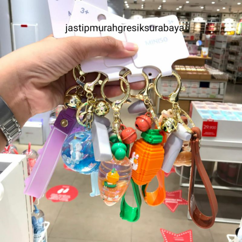 Jual MILK TEA KEYCHAIN CARROT KEYCHAIN GANTUNGAN KUNCI MINISO | Shopee ...