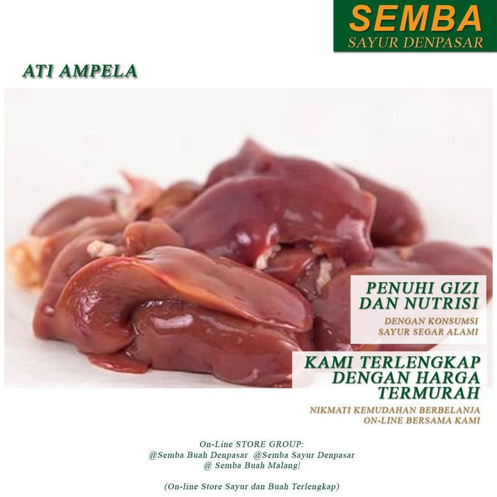 Jual ATI AMPELA REMPELO AYAM HALAL lauk DENPASAR BALI sayuran sembako ...