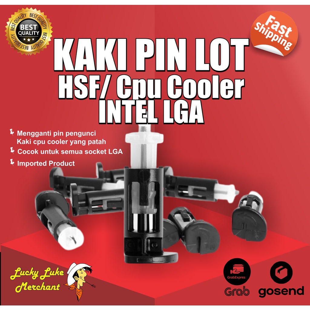 Jual Pin Pengencang Kaki HSF Fan Kipas Socket Intel Lga 1155 775 1150 ...