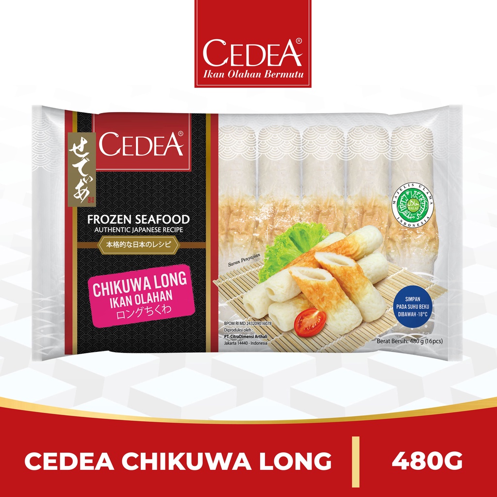 Jual CEDEA Chikuwa Long [480g] | Shopee Indonesia