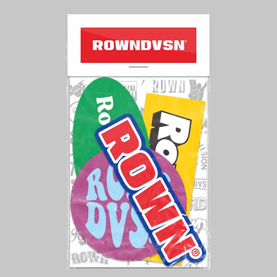 Jual Rowndvsn Sticker - Rown Division Sticker Pack | Shopee Indonesia