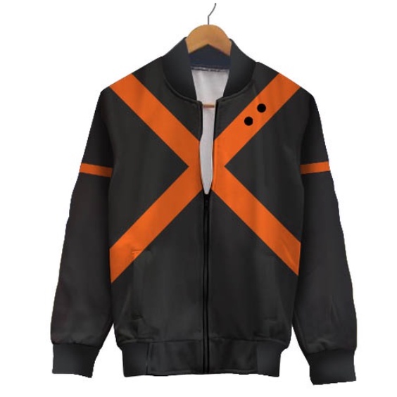 Jual jaket Bakugou Katsuki Jacket Hoodie Anime Bnha Boku No Hero ...