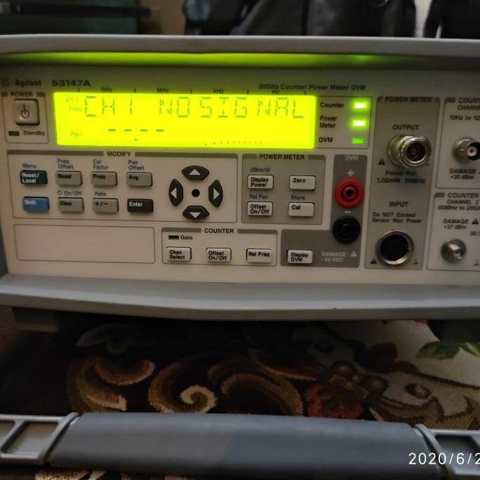 Jual Power Meter Microwave Counter Agilent 53147A Mulus laze71 Ayo Beli ...