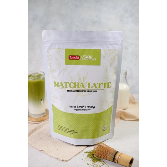 Jual Tong Tji Food Solutions Matcha Latte 1000 gram | Shopee Indonesia