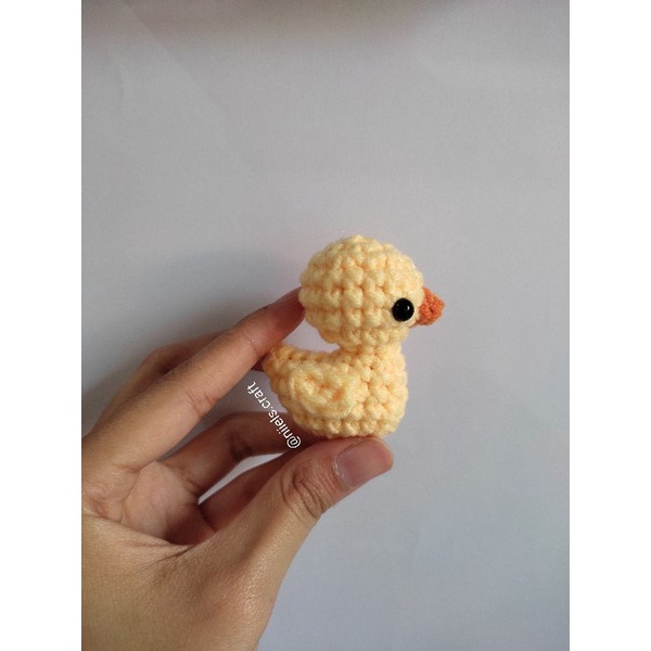 Jual bebek kecil amigurumi/boneka rajut duck | Shopee Indonesia