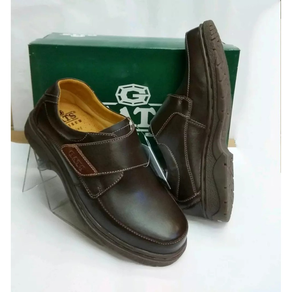 Jual Sepatu Formal Pria Sepatu Kulit Gats LE 0602 - Brown | Shopee ...