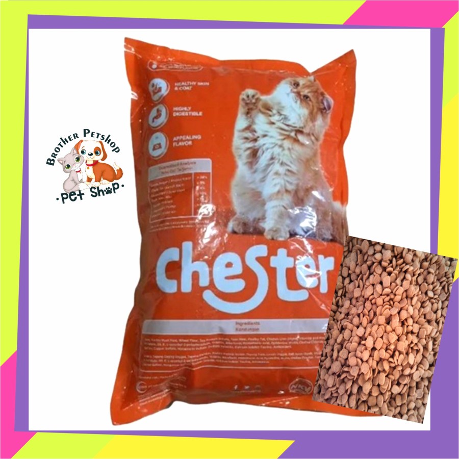 Jual Chester Cat Food Tuna All Stage 5kg Kucing REPACK | Shopee Indonesia