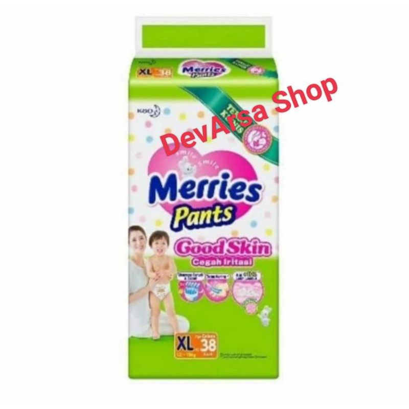 Jual MERRIES GOOD SKIN XL 38 | Shopee Indonesia