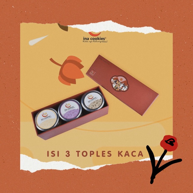 Jual Ina Cookies Hampers Isi 3 Jar | Shopee Indonesia