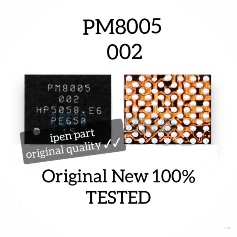 Jual IC Power PM8005 002 Sam S8 Plus Original New Tested Xio PM 8005 ...