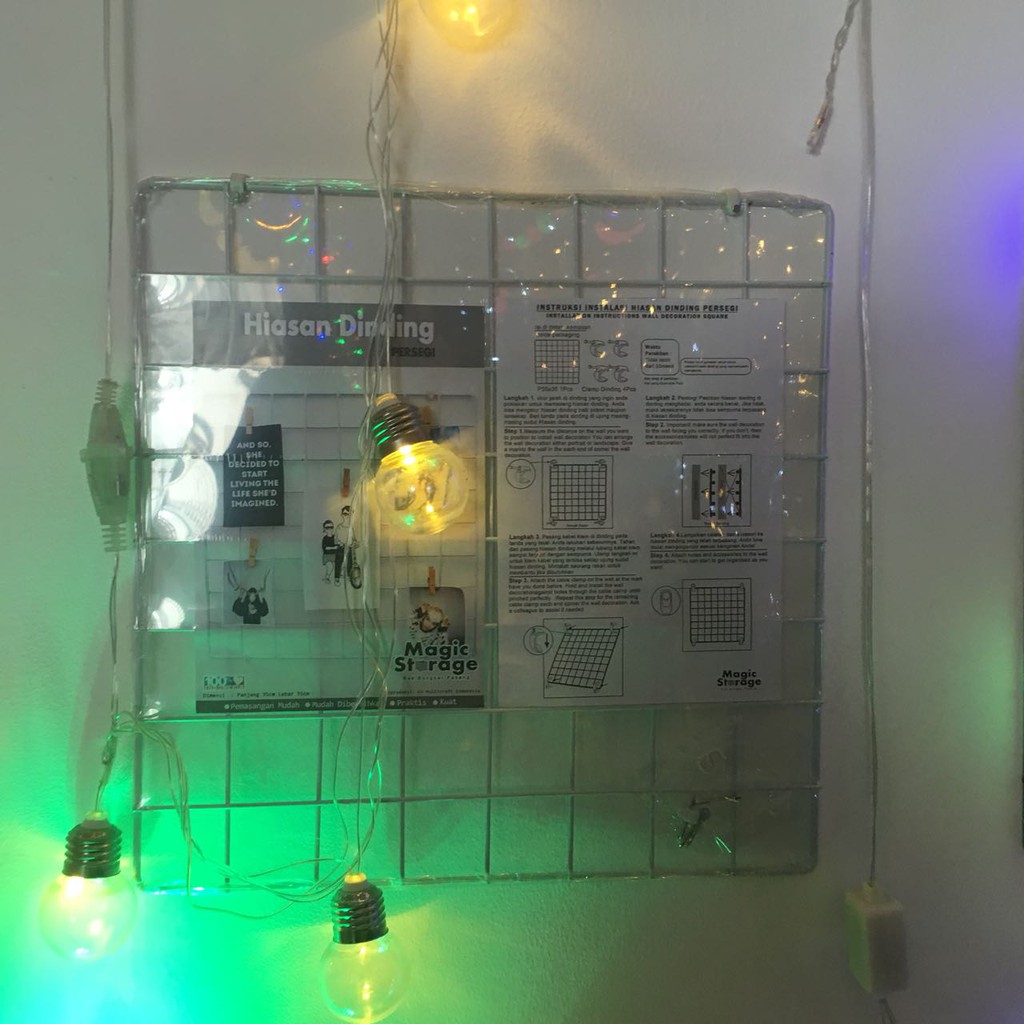 Jual Mesh Board / Wire Mesh Ukuran 35 x 35 cm | Shopee Indonesia