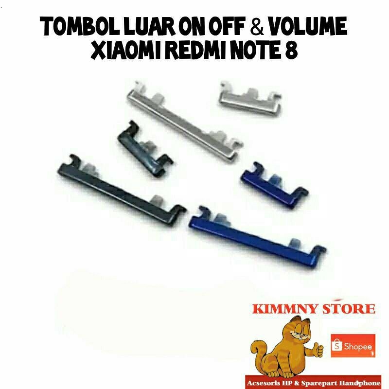 Jual Pernik Keypad Tombol Luar On Off Volume Xiaomi Redmi Note 8 ...