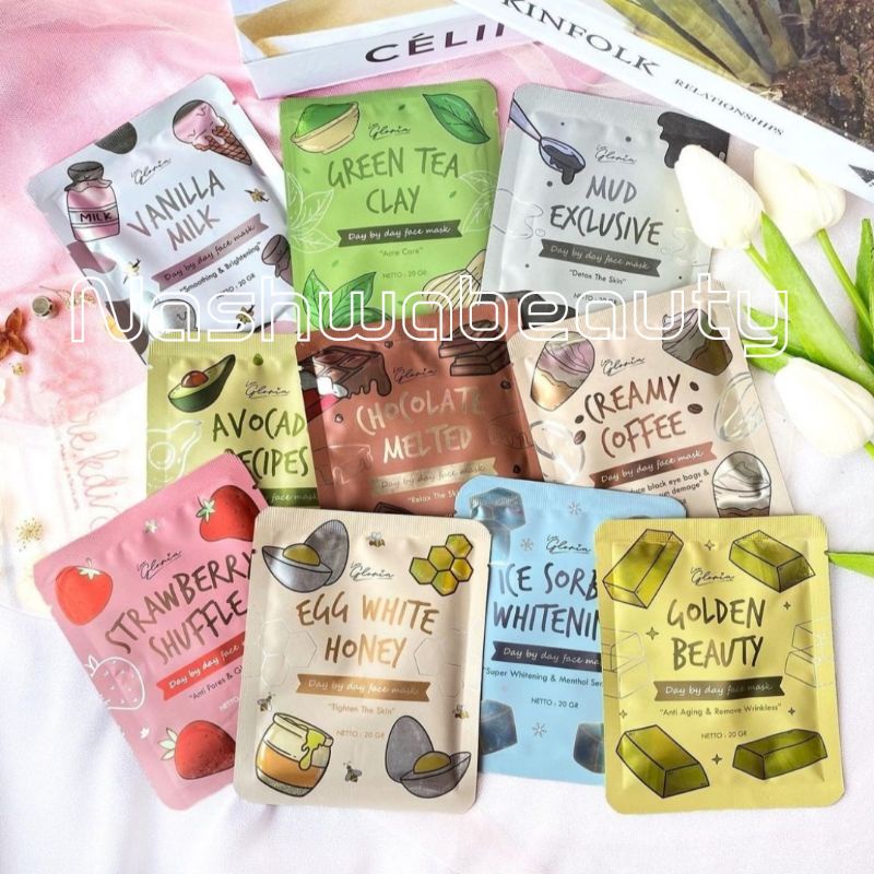 Jual BPOM Masker Wajah Lea Gloria 20gram Original (kemasan Baru) | Shopee Indonesia