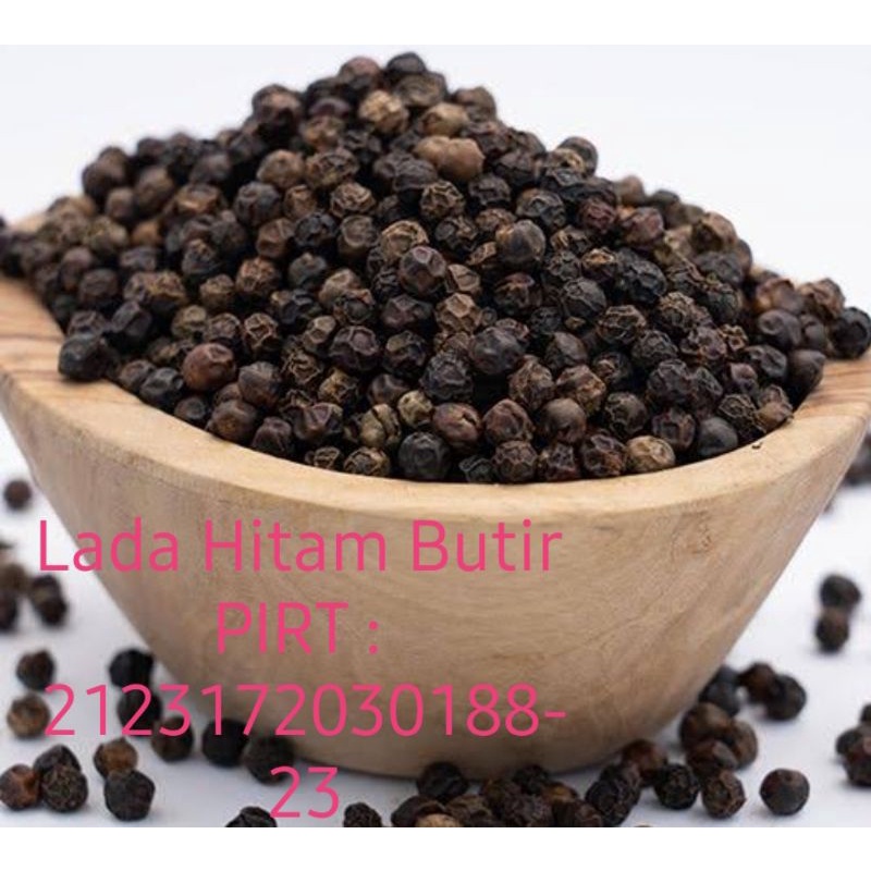 Jual Whole Black Pepper / Merica Bulat Hitam / Lada Hitam Utuh Bulat 1 ...