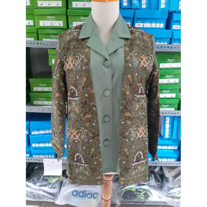 Jual Blazer jas Batik Persit | Shopee Indonesia