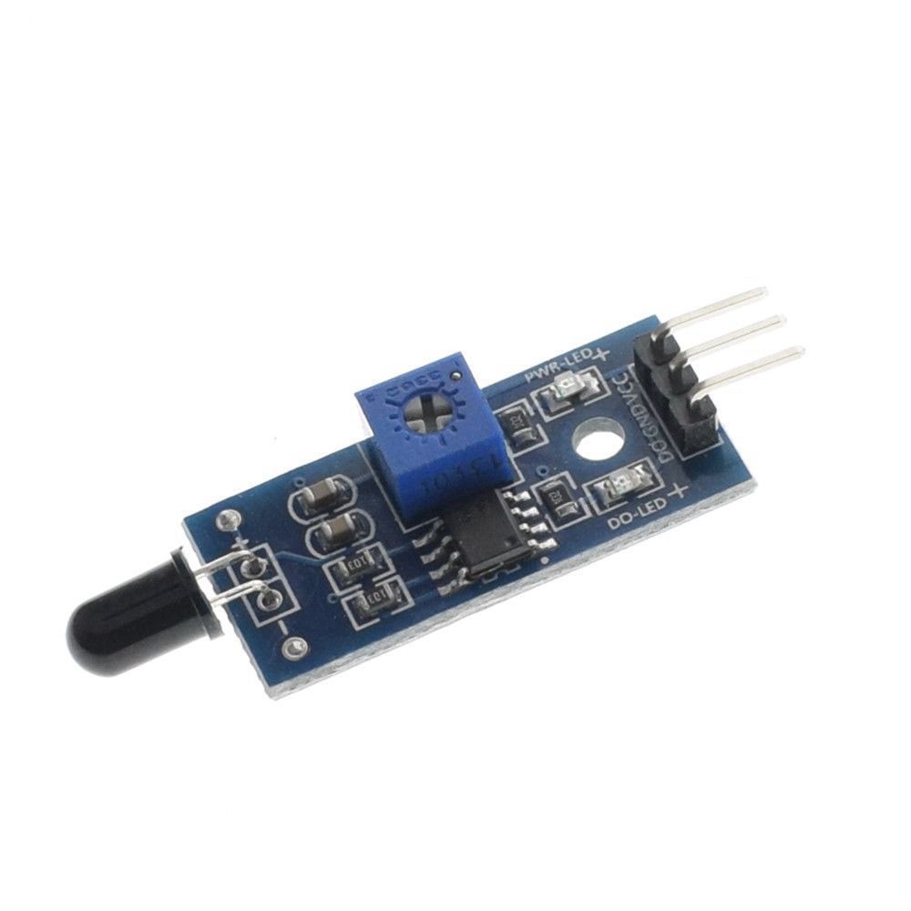 Jual SENSOR API FLAME SENSOR LM393 IR INFRARED DETECTION SENSOR MODULE ...