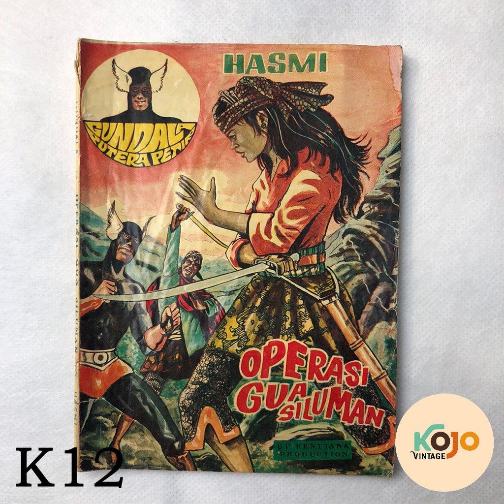 Jual Buku Komik Antik Jadul Lawas Langka Gundala Putera Petir: Operasi Gua Siluman | Shopee ...