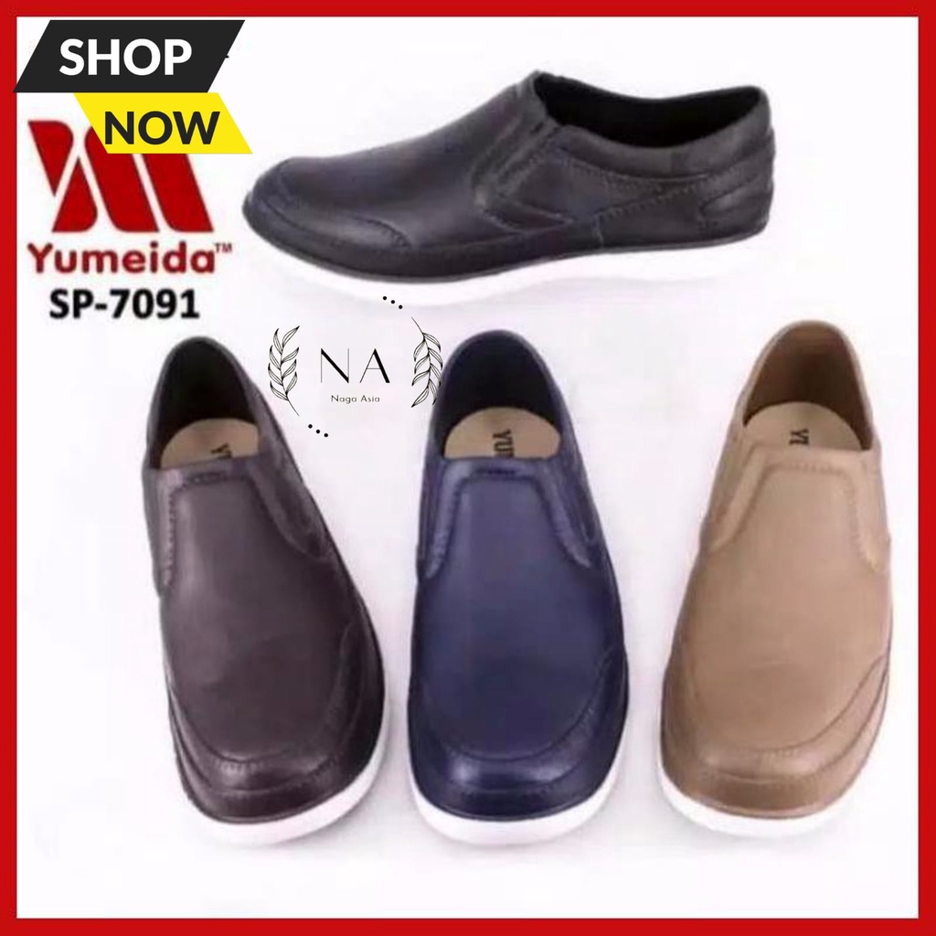 Jual Sepatu Pria Karet Yumeida 7091 38-43 - Sepatu Karet Pria Yumeida ...