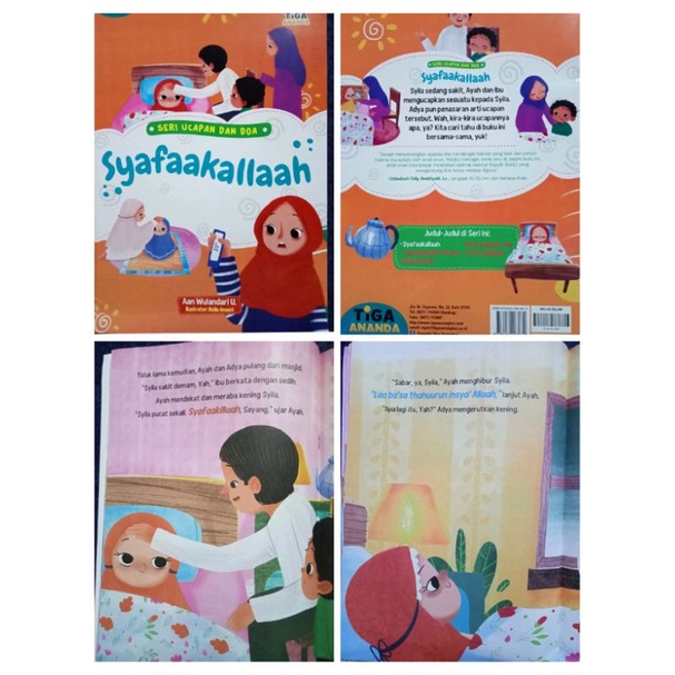 Jual BUKU SERI UCAPAN BAIK SYAFAKALLAH | Shopee Indonesia