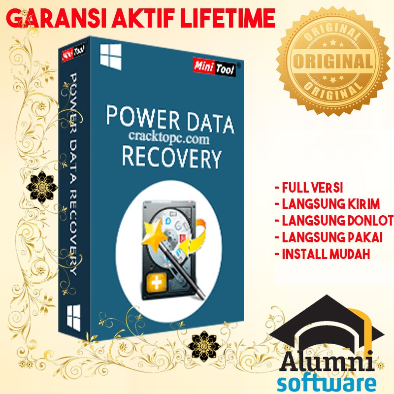 Jual [FULL VERSION] MiniTool Power Data Recovery 2021 - GARANSI ...