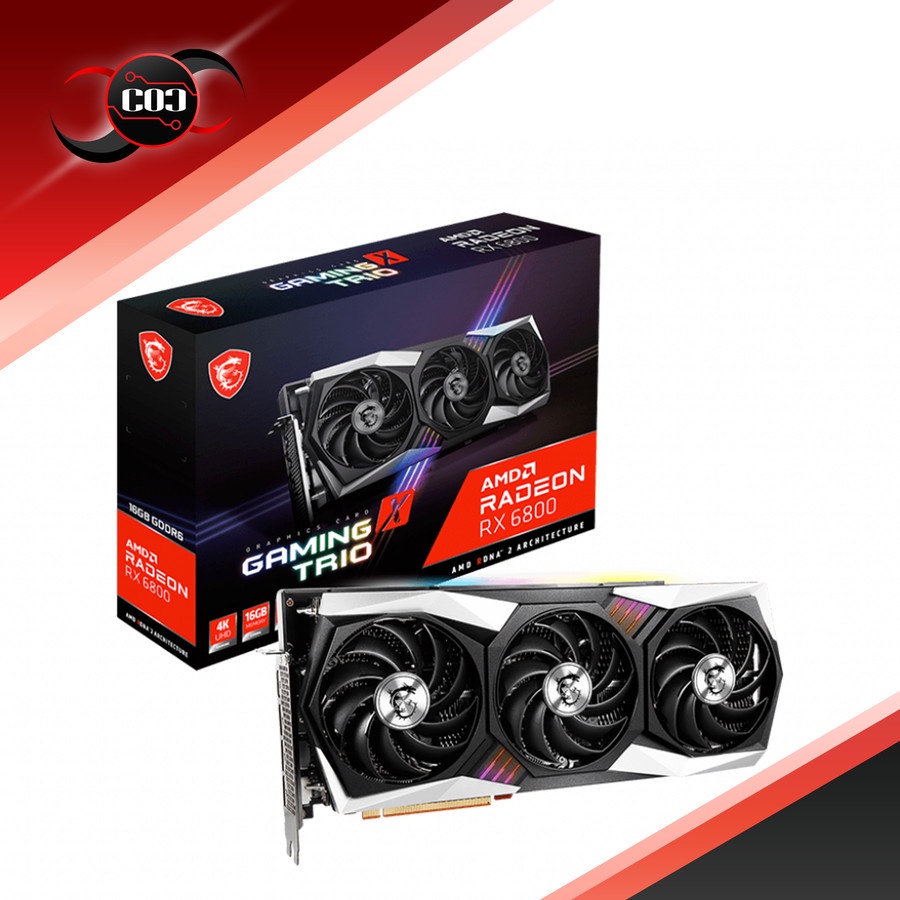 Jual MSI Radeon RX 6800 16GB GAMING X TRIO | Shopee Indonesia