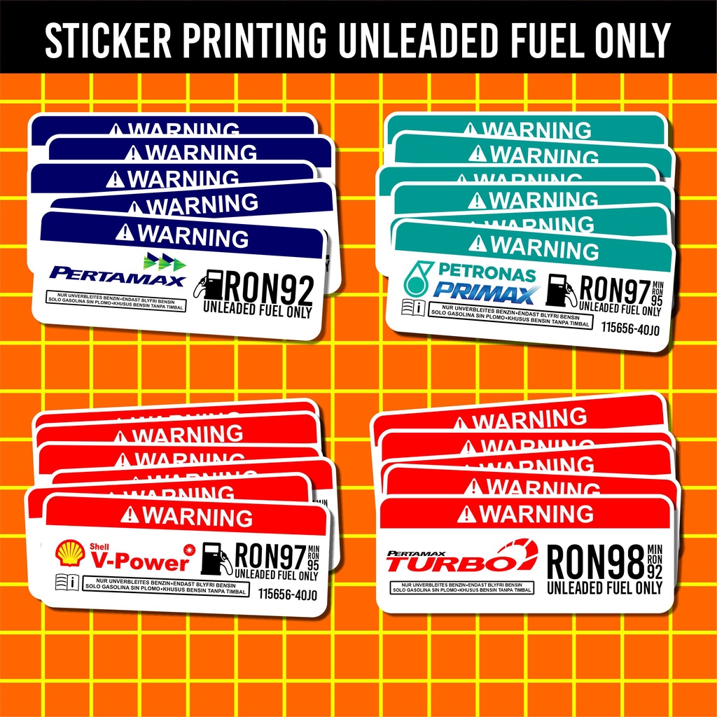 Jual JP Store Sticker Tangki Stiker Bahan Bakar PERTALITE PERTAMAX ...