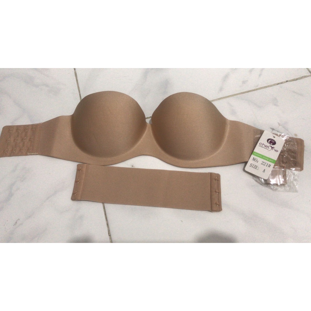 Jual BRA BH DOUBLE STRAP INVISIBLE TALI TRANSPARAN PESTA TALLY 221 ...