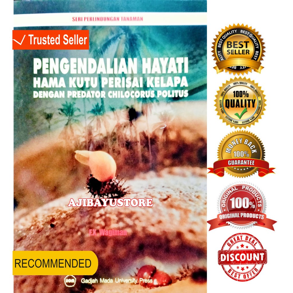 Jual Buku Pengendalian Hayati Hama Kutu Perisai Kelapa Dengan Predator ...