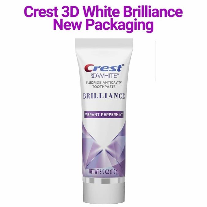 Jual crest 3d white brilliance toothpaste 116gr | Shopee Indonesia