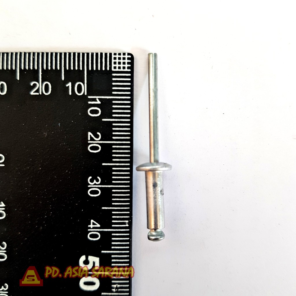 Jual Paku Rivet 4mm [550] Bijian Satuan / Paku Ripet Lipet Rifets ...