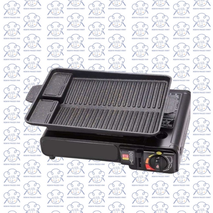 Jual Portable Grill Set Stove ( Myvo ) + Pan ( GSF ) | Shopee Indonesia