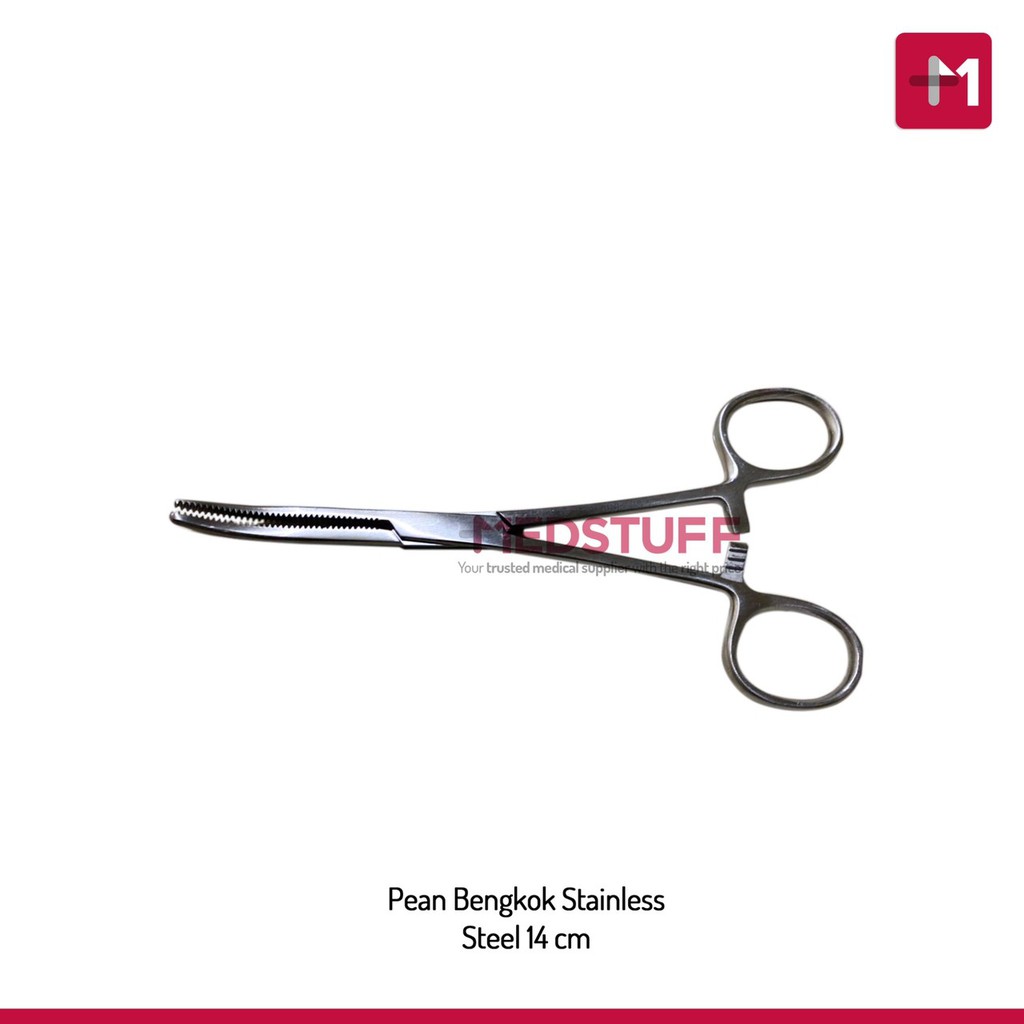 Jual Pean Bengkok Klem Arteri Bengkok Clamp Mosquito Gunting Hemostat ...