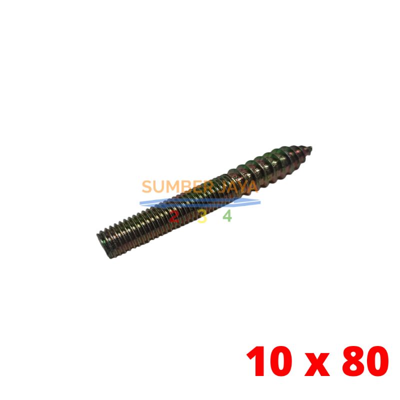 Jual Hanger bolt M10 10 x 80 / baut gantung 10 x 80 TERMURAH | Shopee ...