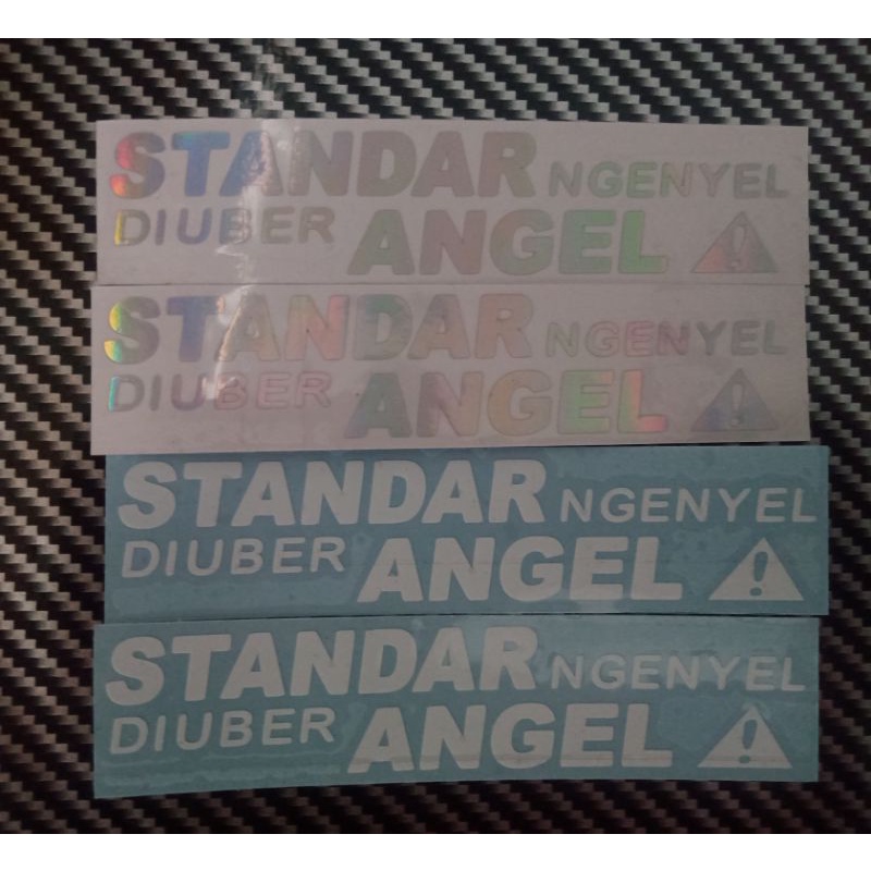 Jual STIKER CUTTING STANDAR NGEYEL DIUBER ANGEL | Shopee Indonesia