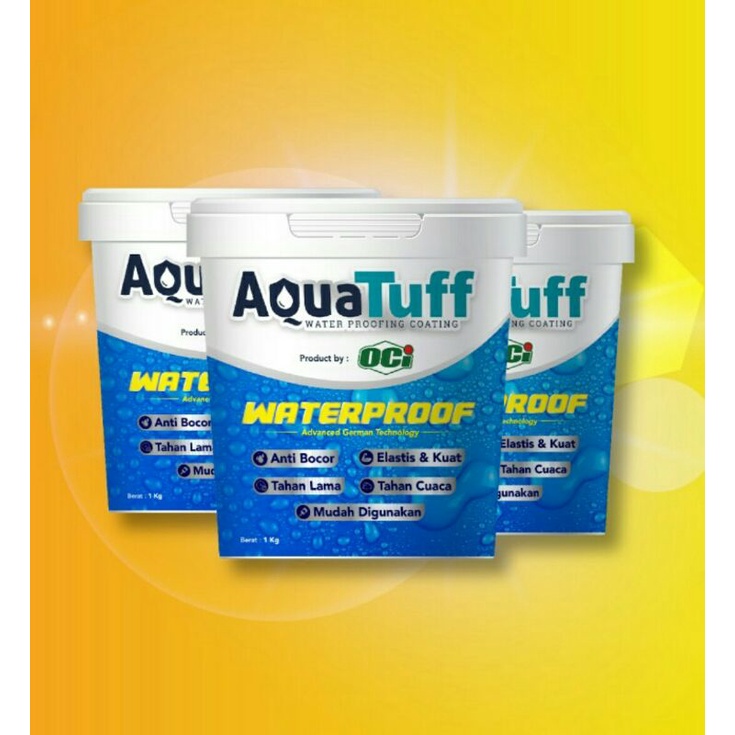 Jual Aquatuff Aqua Tuff Oci Cat Pelapis Anti Bocor Coating Waterproof ...