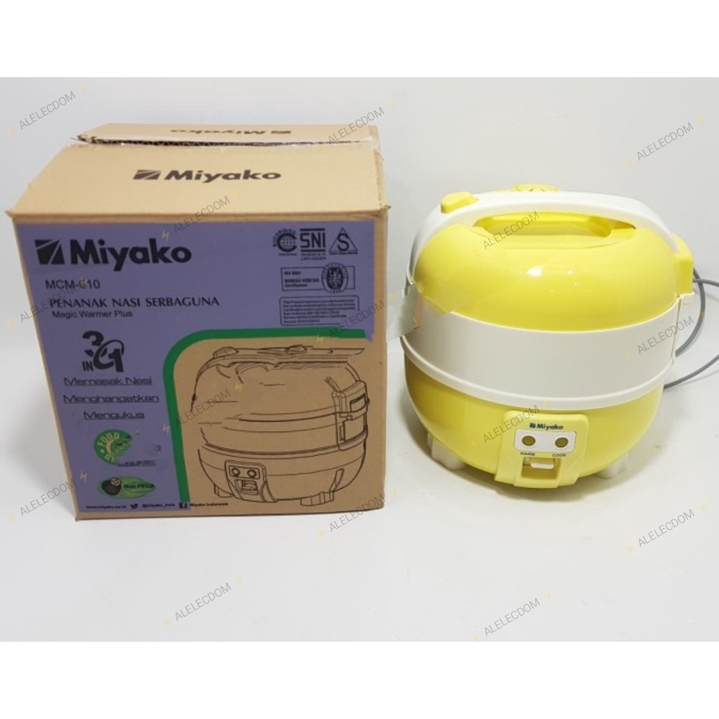Jual Magic Com Miyako MCM 610 1 Liter Rice Cooker Miyako Mini | Shopee ...