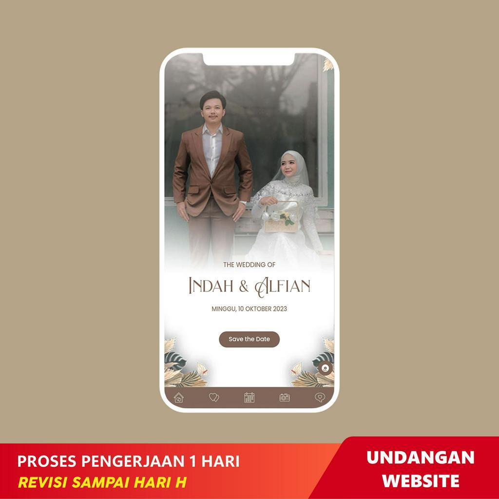 Jual Undangan Digital Website Pernikahan Murah Premium | Tema Foto ...